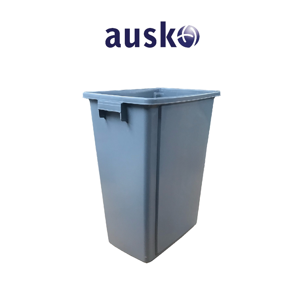 Non-Lid Dustbin | TERRA | Recycling Dustbin | 60L | Dustbin with Handle ...