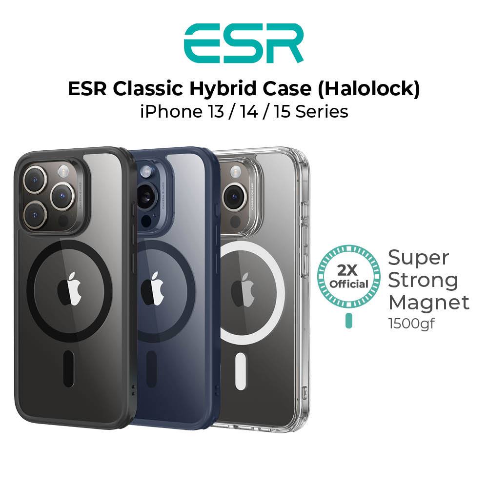 ESR iPhone 15 / 15 Plus / 15 Pro / 15 Pro Max / 14 / 13 Classic Hybrid ...