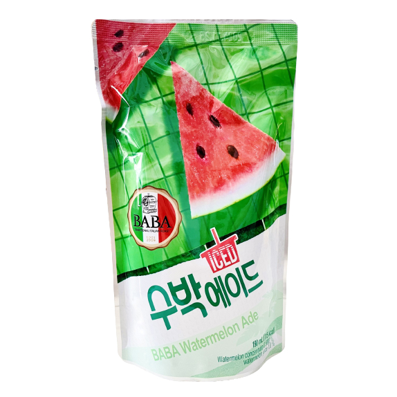 WOONGJIN BABA WATERMELON ADE 190ML (17452) | Shopee Singapore