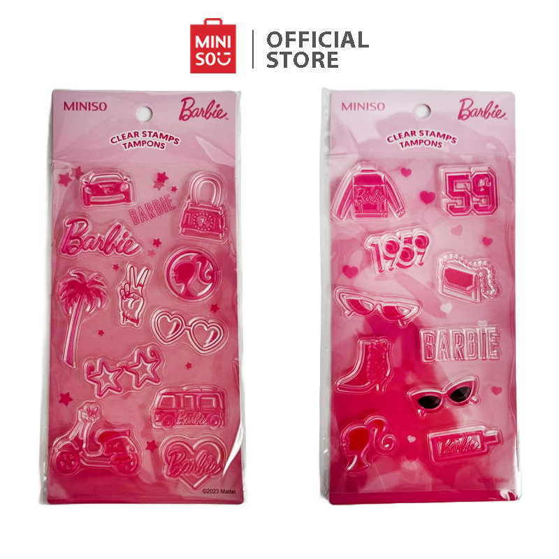 MINISO Stickers Collection (Barbie Assorted/Snoopy Summer/Mickey Mouse ...