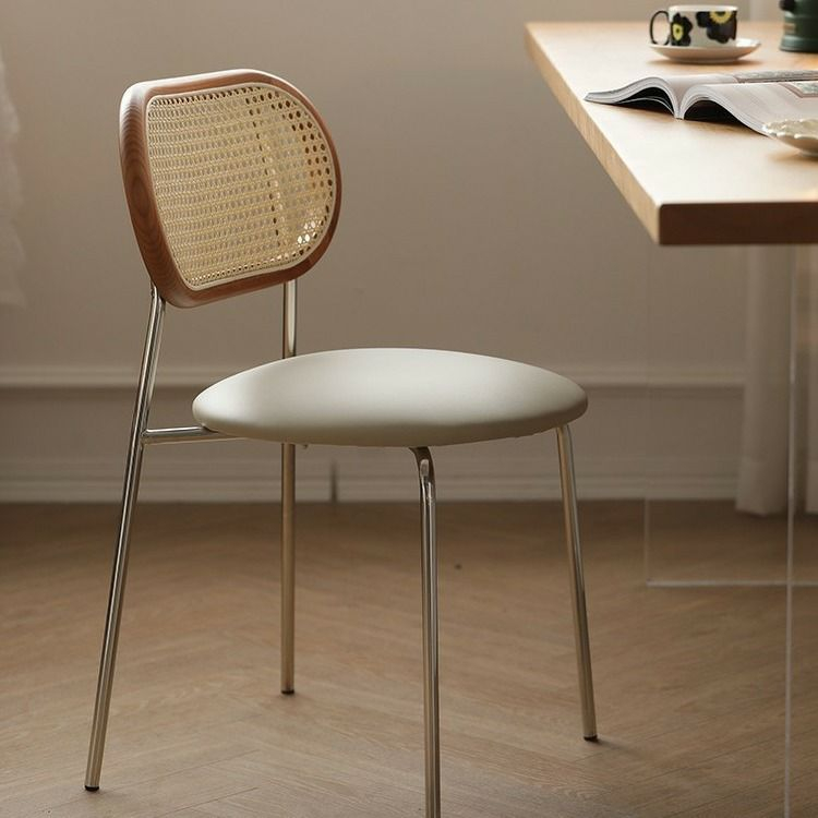 Wood Stool Chairs Medieval Study Rattan Solid Dining Seat Chair S ...