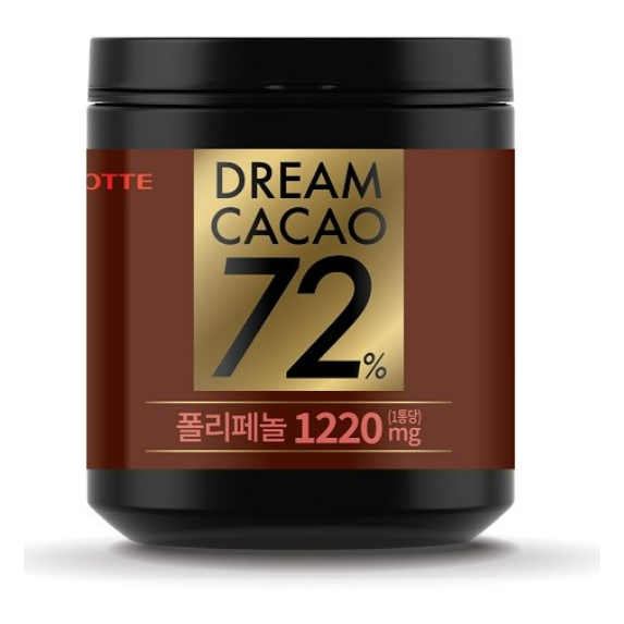 [Lotte] Dream Cacao (72%, 86g Polyphenol Chocolate) | Shopee Singapore