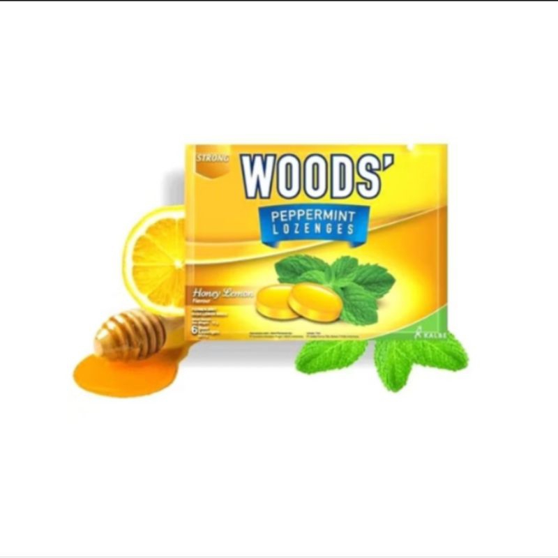 Woods peppermint lozenges Assorted -Original /cherry / honey lemon ...
