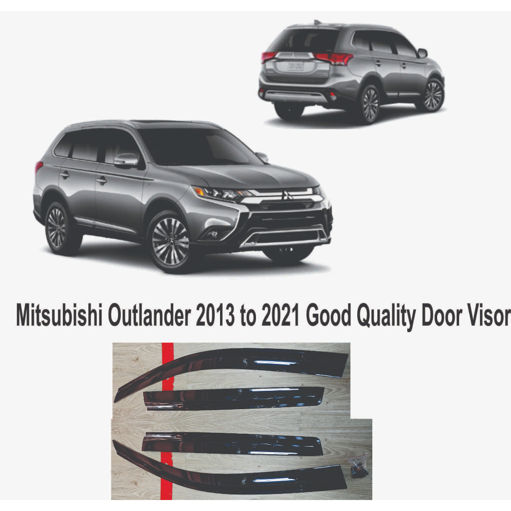 Mitsubishi outlander 2013 to 2021 good quality door visor. Seller store ...