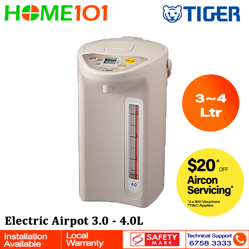 Tiger Electric Airpot 3.0 - 4.0L PDR-S30S I PDR-S40S | Shopee Singapore