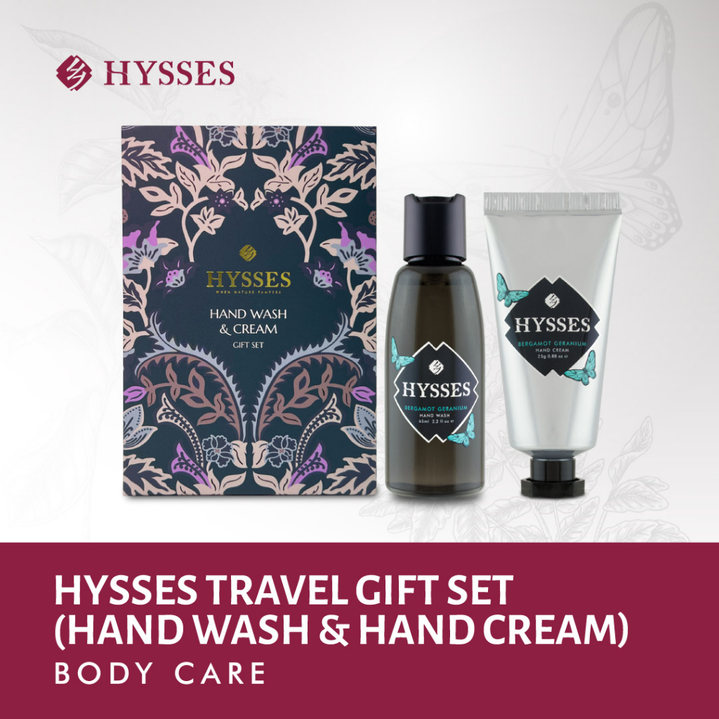 Hysses Travel Gift Set (Hand Wash & Hand Cream) | Shopee Singapore