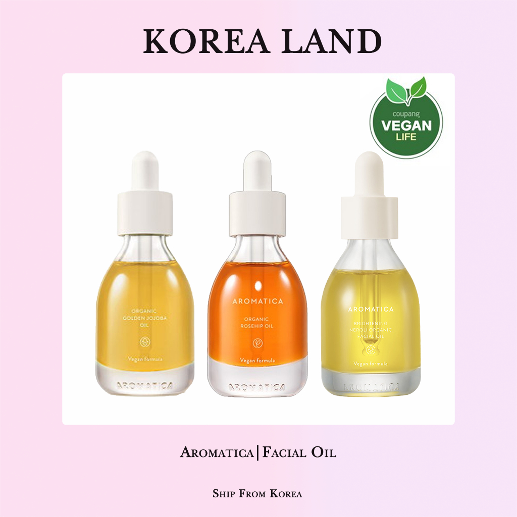 Aromatica | Organic Neroli Brightening/Golden Jojoba/Rosehip Facial Oil ...