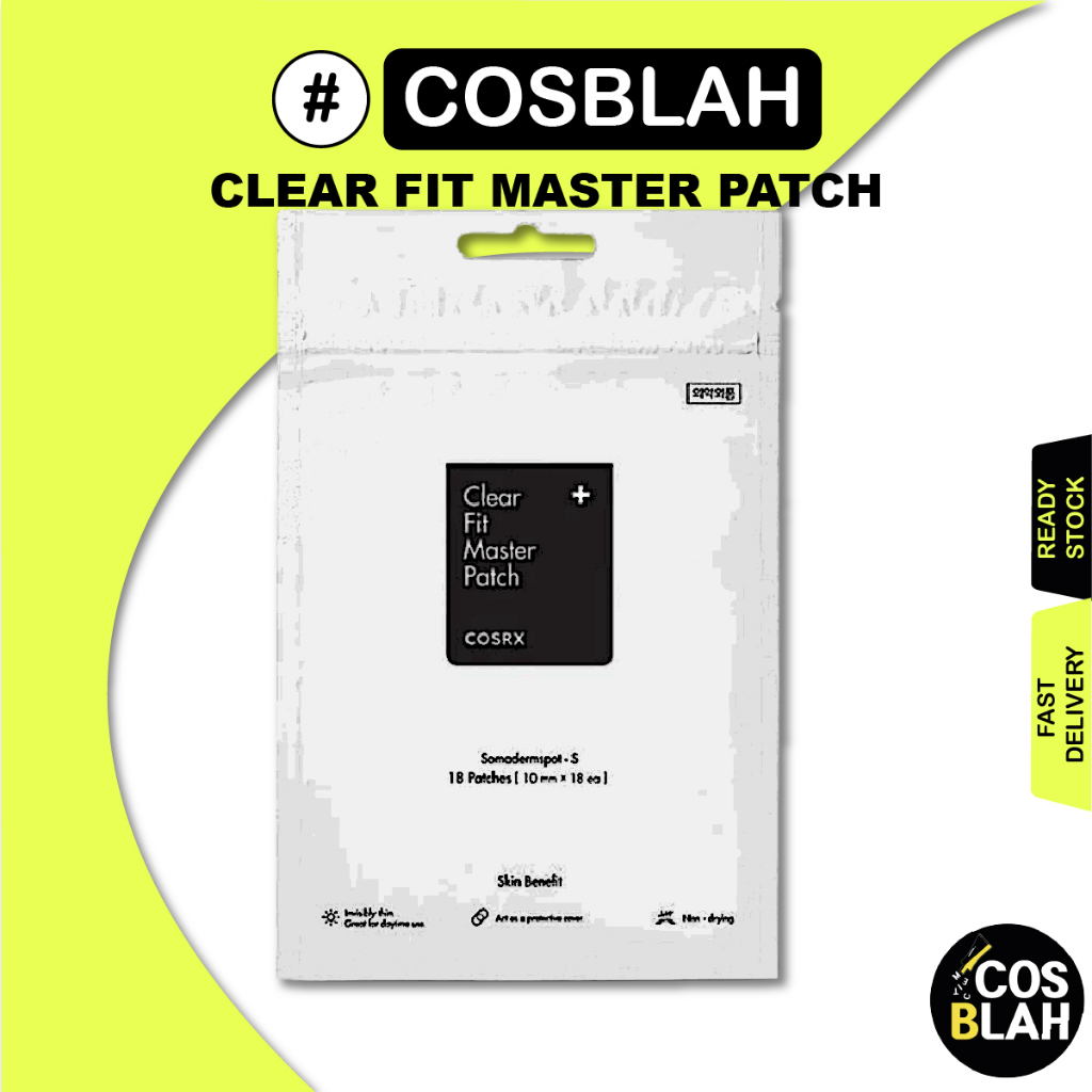 [COSRX] Clear Fit Master Patch 18 Patches | Shopee Singapore