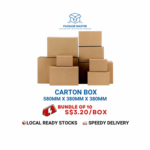 Carton Box | Packing Box | Moving Box | SG Local Stock (Bundle of 10 ...