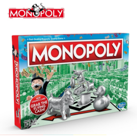 Monopoly Game, Classic Family Board Game for 2 to 6 Players, Toys for ...