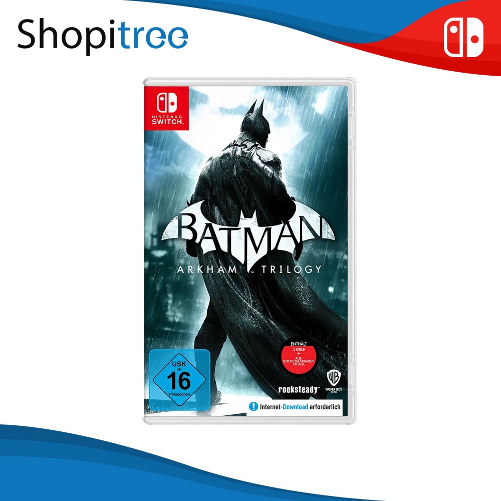 Nintendo Switch Batman Arkham Trilogy! | Shopee Singapore
