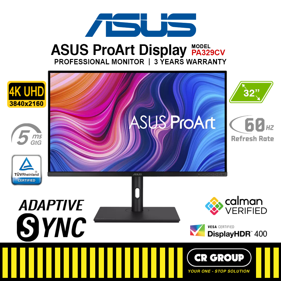 ASUS ProArt Display PA329CV Professional Monitor – 32-inch IPS 4K UHD ...