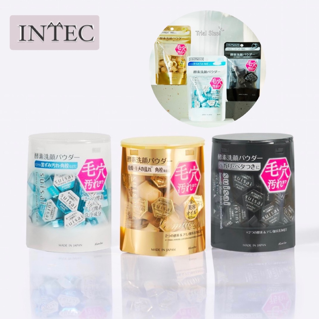 【Direct from Japan】Kanebo Suisai Beauty Clear Powder Wash / 0.4g×15pcs (Trial), 32pcs / Normal ...