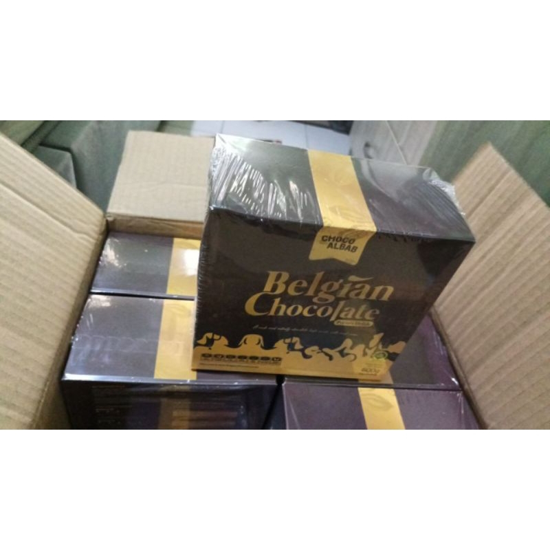 Choco Albab Belgian Chocolate Drink (Sachets in a pack) | Shopee Singapore