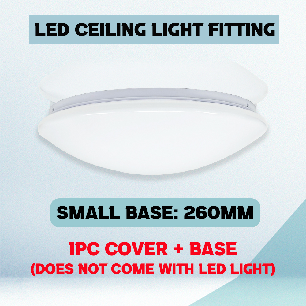 🔥SG Seller🔥LED CEILING LIGHT FITTING (1PC COVER + BASE) 24W/36.5W/40W ...