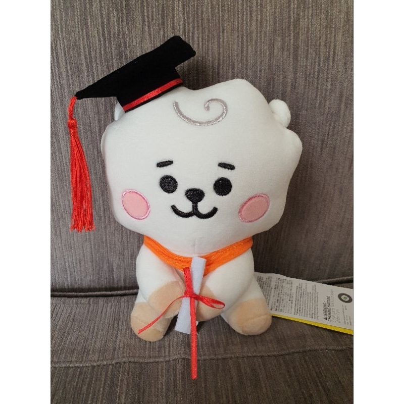 BN 20-27cm BTS BT21 Graduation bear grad bear plush | Shopee Singapore