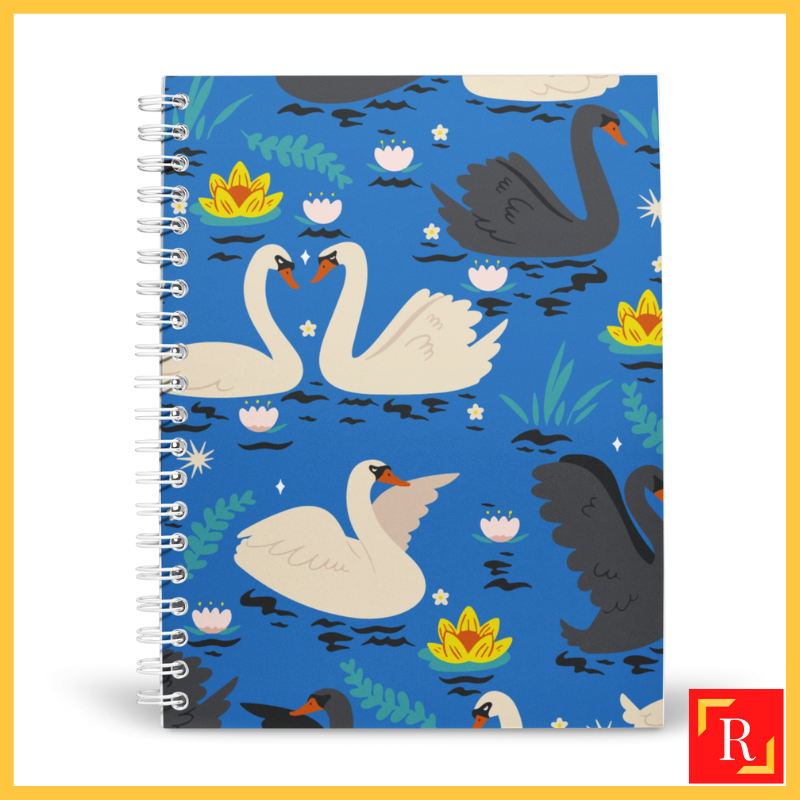 Spiral Notebook/Double Ring Notebook-(A4/A5 | Line/Blank | 80gsm)-Cute ...