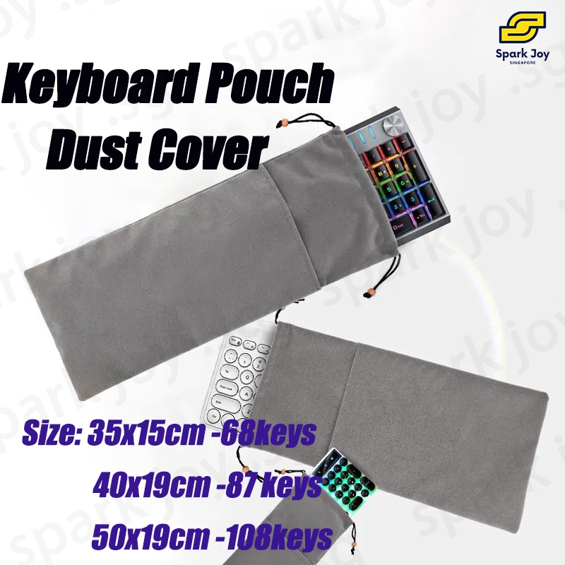 【SG】 Wireless Keyboard Protector Mechanical Keyboard Dust Cover Storage ...
