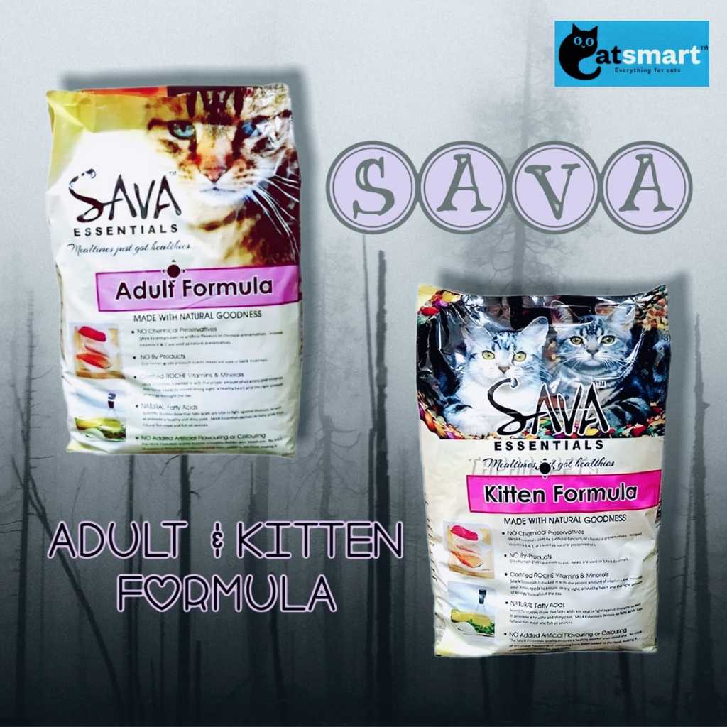 Sava Dry Food Kitten & Adult 9kg | Shopee Singapore