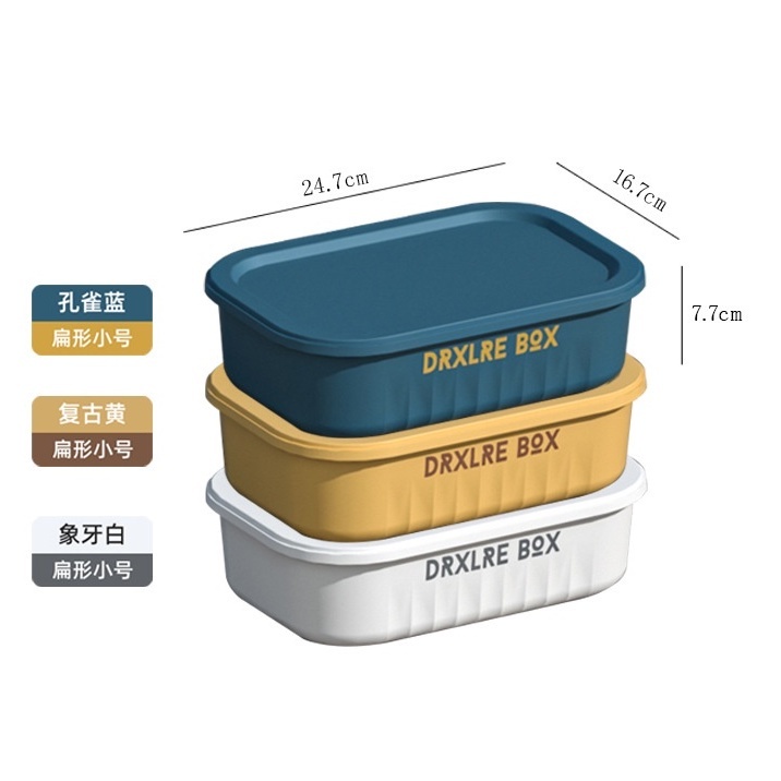 (SUPER OFFER🎉)Modern Colour Storage Box with Lid Large Capacity ...