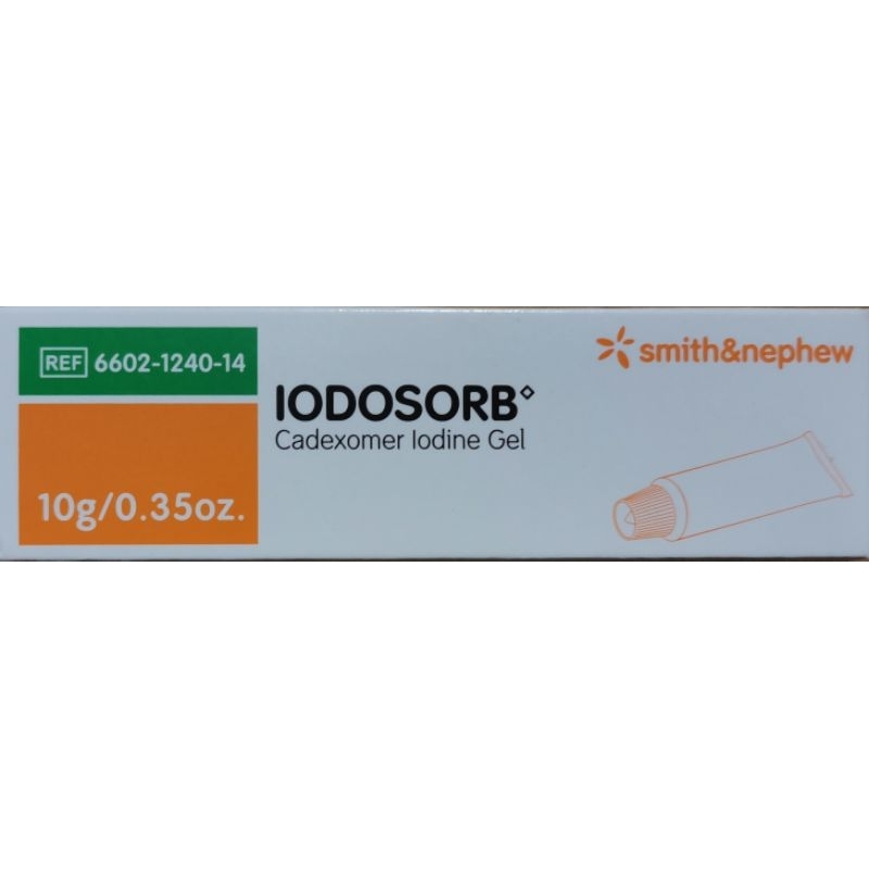 Iodosorb Cadexomer Iodine Gel 10g - 6602-1240-14 | Shopee Singapore