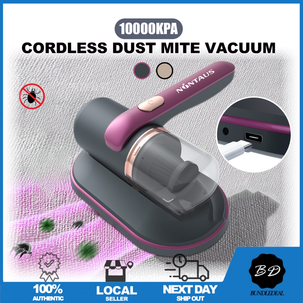 🚀[SG] Cordless Handheld Dust Mite Vacuum Cleaner/ High Suction Bed ...