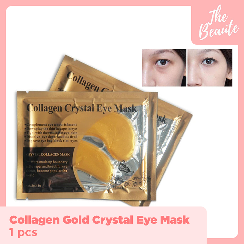 Collagen Gold Crystal Eye Mask Tightening and Lifting Eyes Moisturizing ...