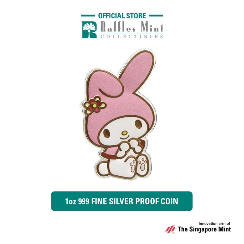 Sanrio My Melody Happy New Year 1oz 999 Fine Silver Proof Coin [The ...