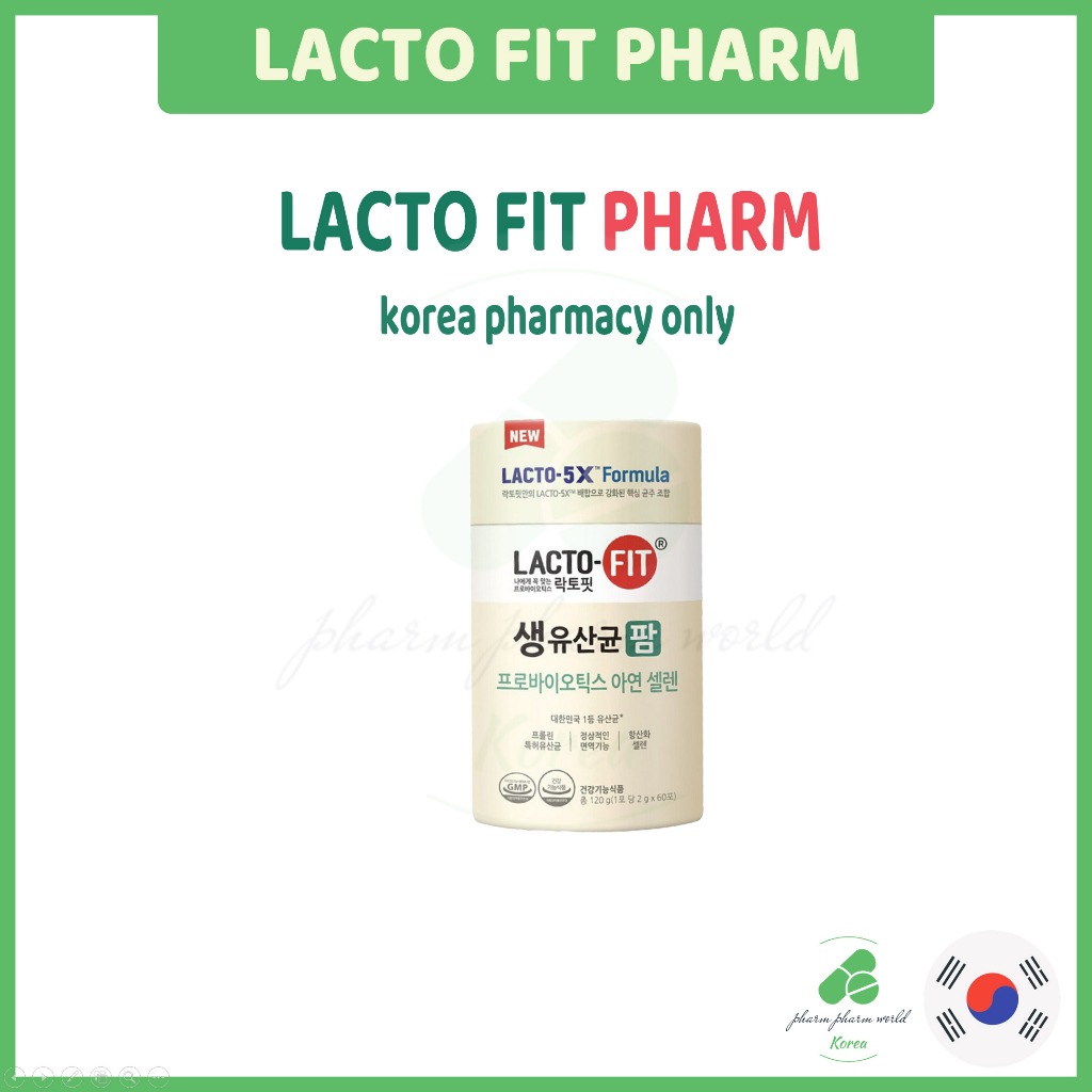 Chong Kun Dang LACTO FIT 'upgrade' Probiotics Lacto-Fit Pharm Zinc ...