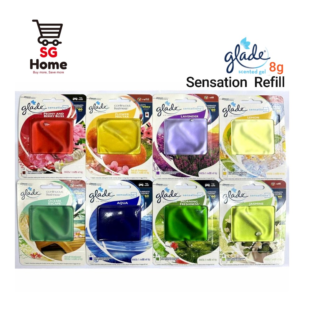 Glade Sensation Refill | Air Freshener Room | Car Freshener | Ocean ...