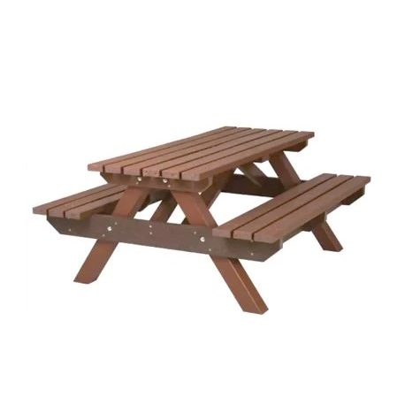 Outdoor Sturdy Heavy Duty Wooden Picnic BBQ Garden Bench. Picnic Timber ...