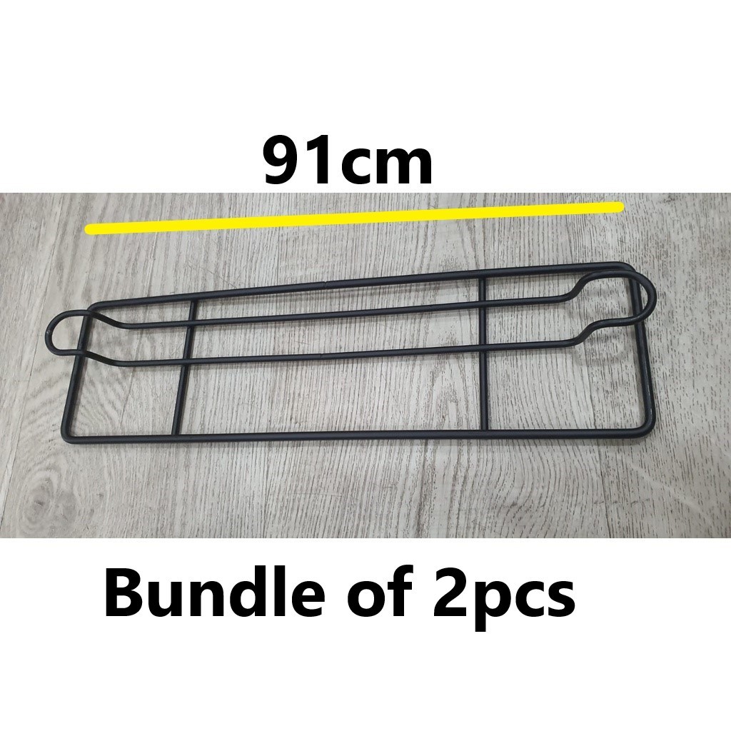 Black Wire Shelving Heavy Duty Type Anti-Rust Metal Carbon Steel ...