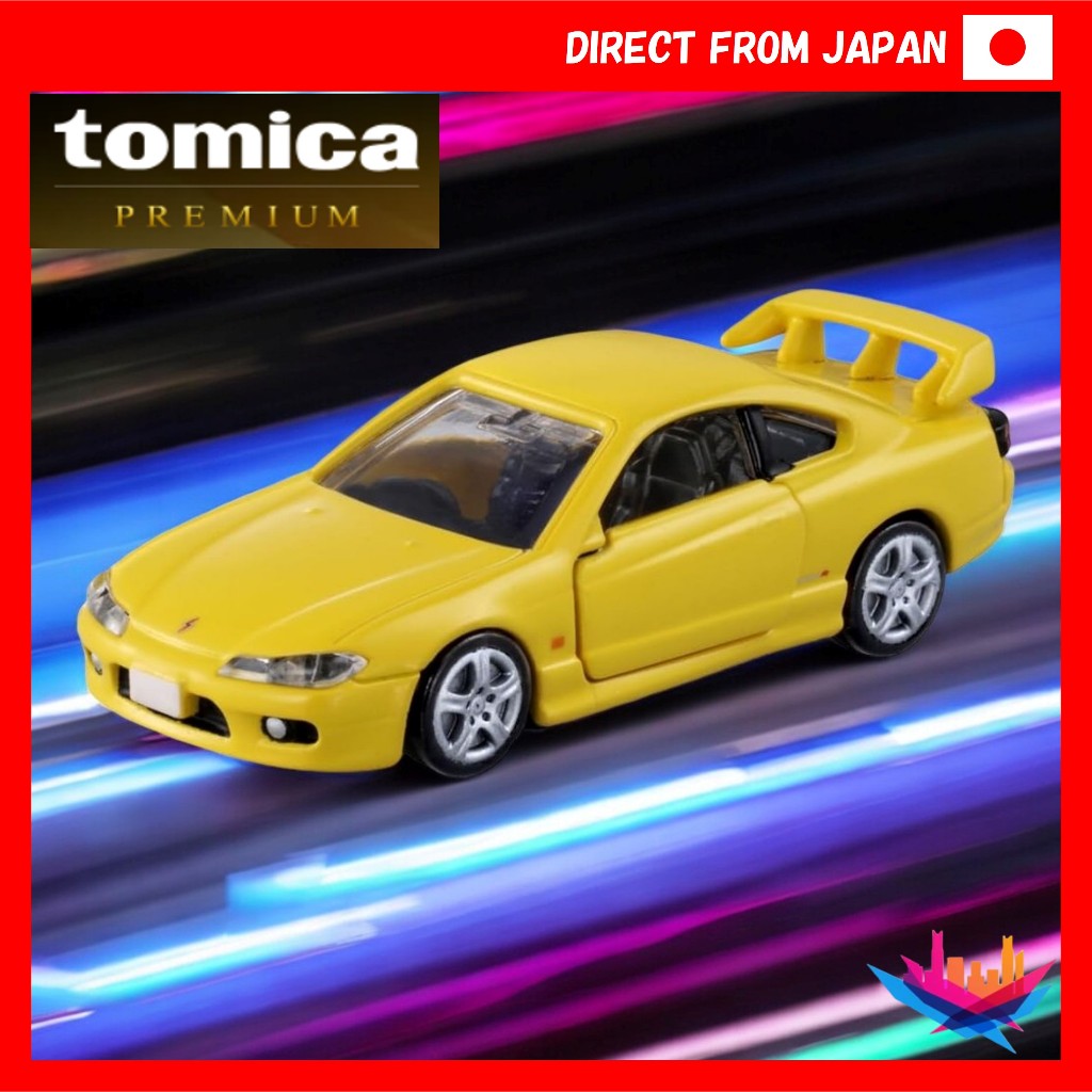 Takaratomy Tomica Premium 19 Nissan Silvia (S15) Mini Car Toy for Ages ...