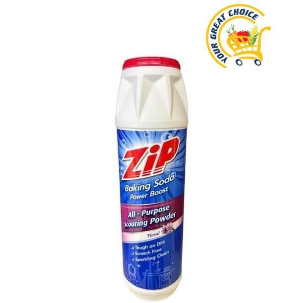Zip Multi Purpose Scouring Powder Floral 750g | Shopee Singapore