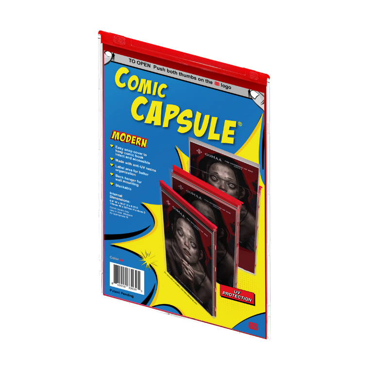 Limited Edition RED Comic Capsule (Anti-UV / Stackable / Wall Mountable ...
