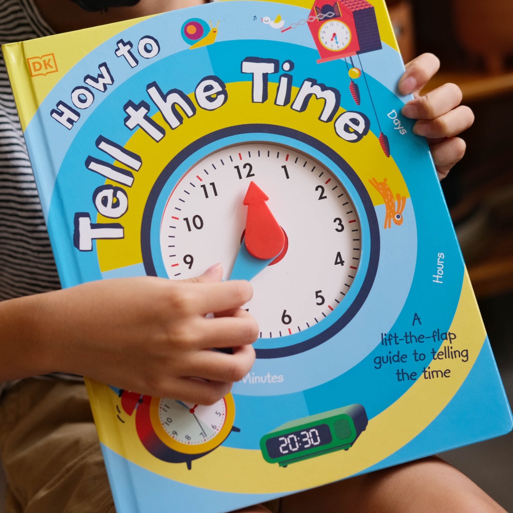 🇸🇬 SG Stock How to Tell Time: A Lift-the-Flap Guide to Telling Time ...