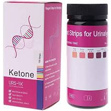 URS 1K 100pcs Professional KETO ketone TEST STRIPS / KETONES URINE TEST ...