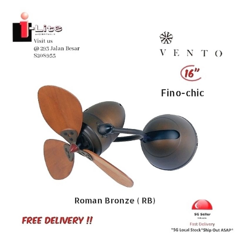 Fino 13 In Indoor Chrome Ceiling Fan With Remote Control | Shelly Lighting