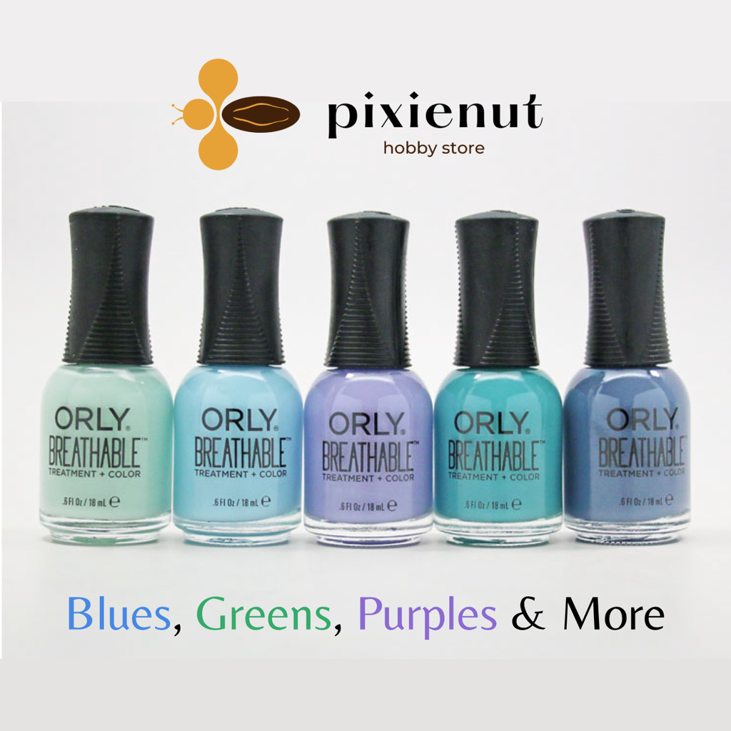 COOL COLOURS | Orly Breathable Nail Lacquer 18ml. Halal Nail Polish ...