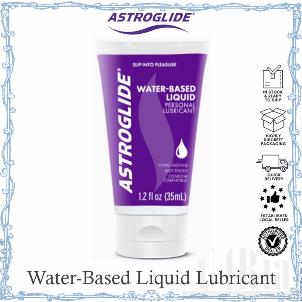Astroglide Water-Based Liquid Lubricant 1.2 fl oz (35 ml) Tube ...