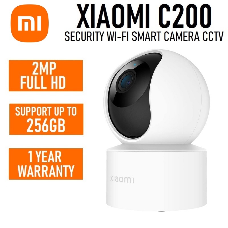 Xiaomi C200 2MP Full HD WI-FI Home Security Smart IP Camera CCTV Night ...