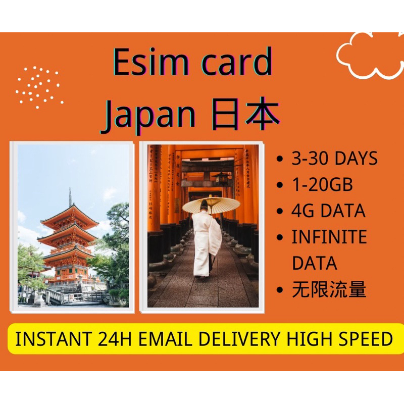 Esim card for Japan | Shopee Singapore