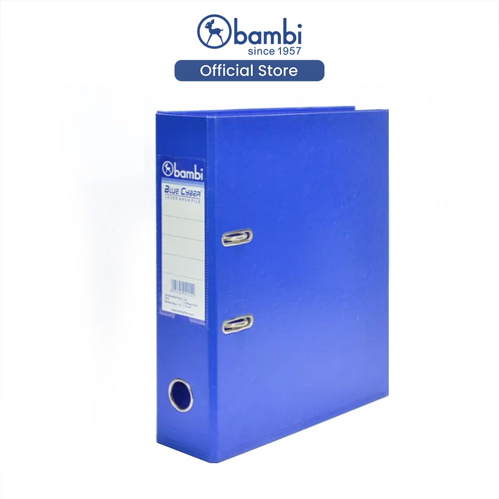 Bambi PVC Lever Arch File A4 75 mm (3 inch) – 1011 | Shopee Singapore