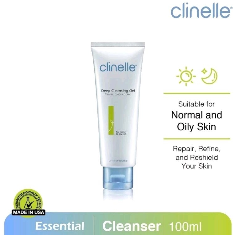 Clinelle Deep Cleansing Gel 100ml New | Shopee Singapore
