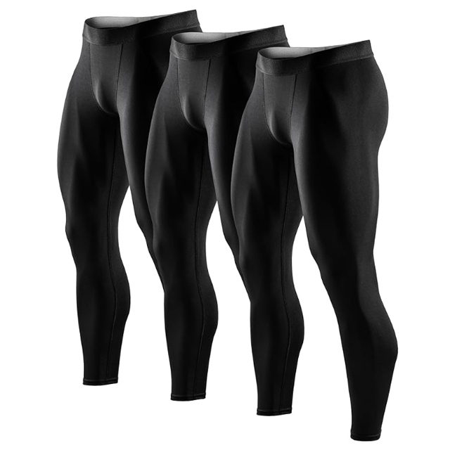 1p 4p Drskin Korea Men`s Compression Pants Baselayer Gym Pants Sports