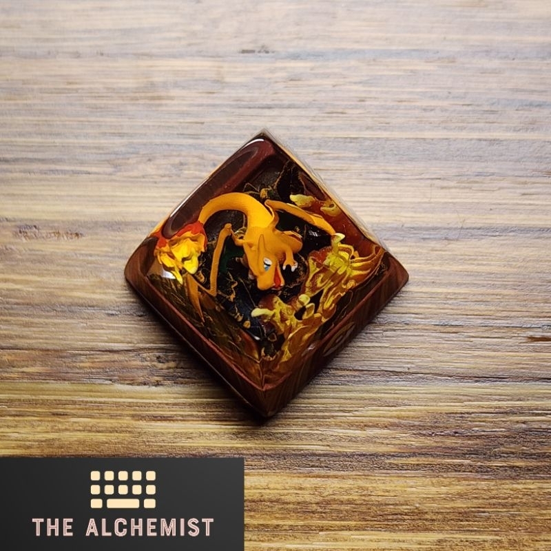 [SG LOCAL STOCK] CHARIZARD keycap | Detailed |Pokémon Keycap for ...
