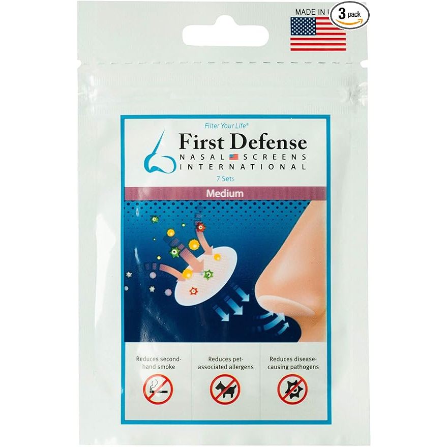 First Defense Nasal Screens Size Medium (1 pack, 7 sets) | Shopee Singapore