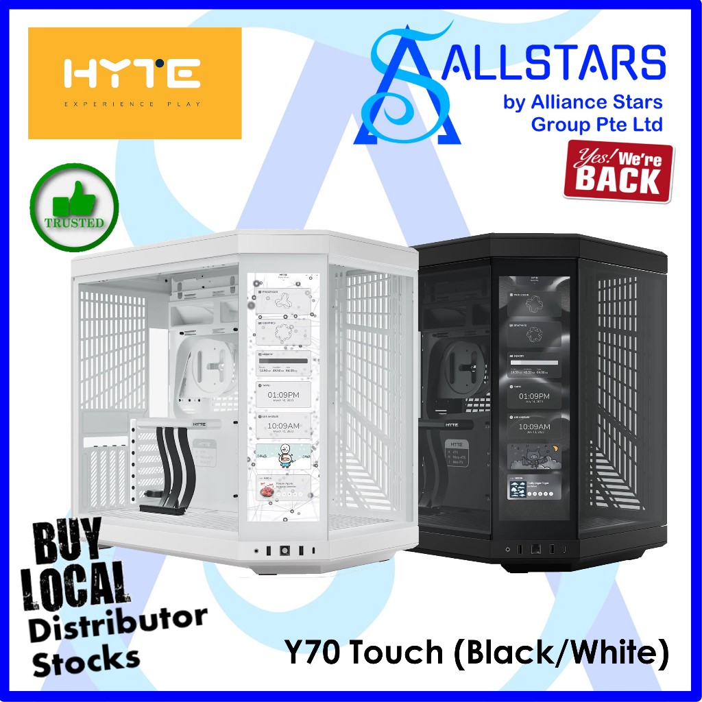 (ALLSTARS : We are Back / DIY Casing PROMO) HYTE Y70 Touch Dual Chamber ...