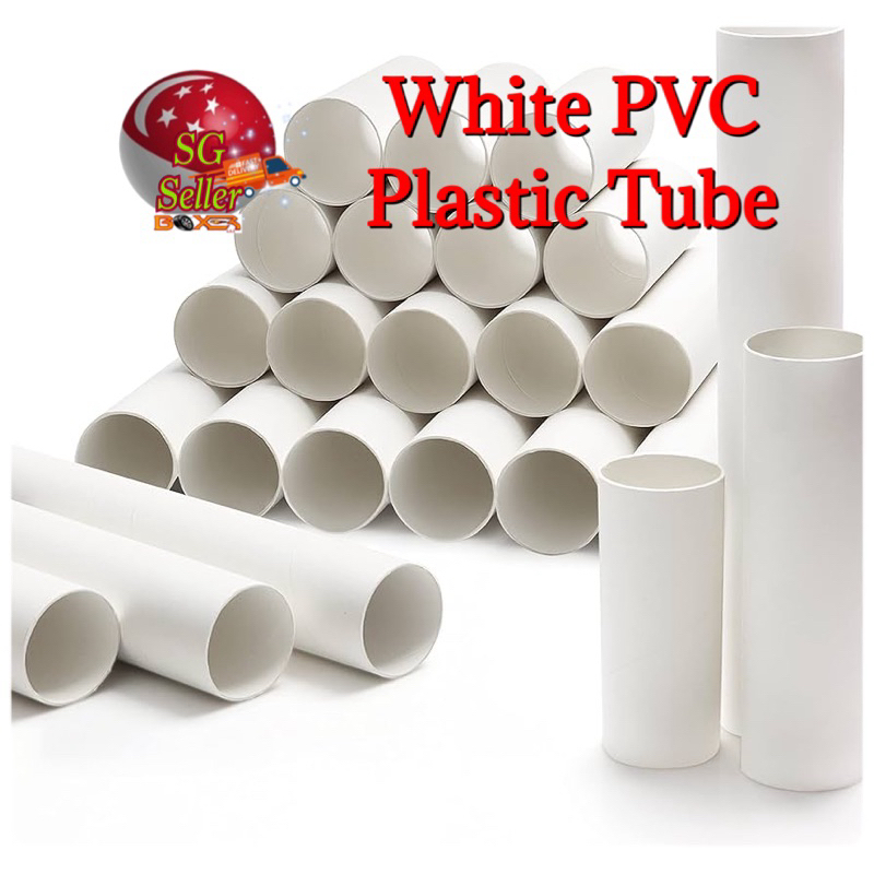 PVC acrylic plastic pipe, tube, container for certificates, drawing art ...