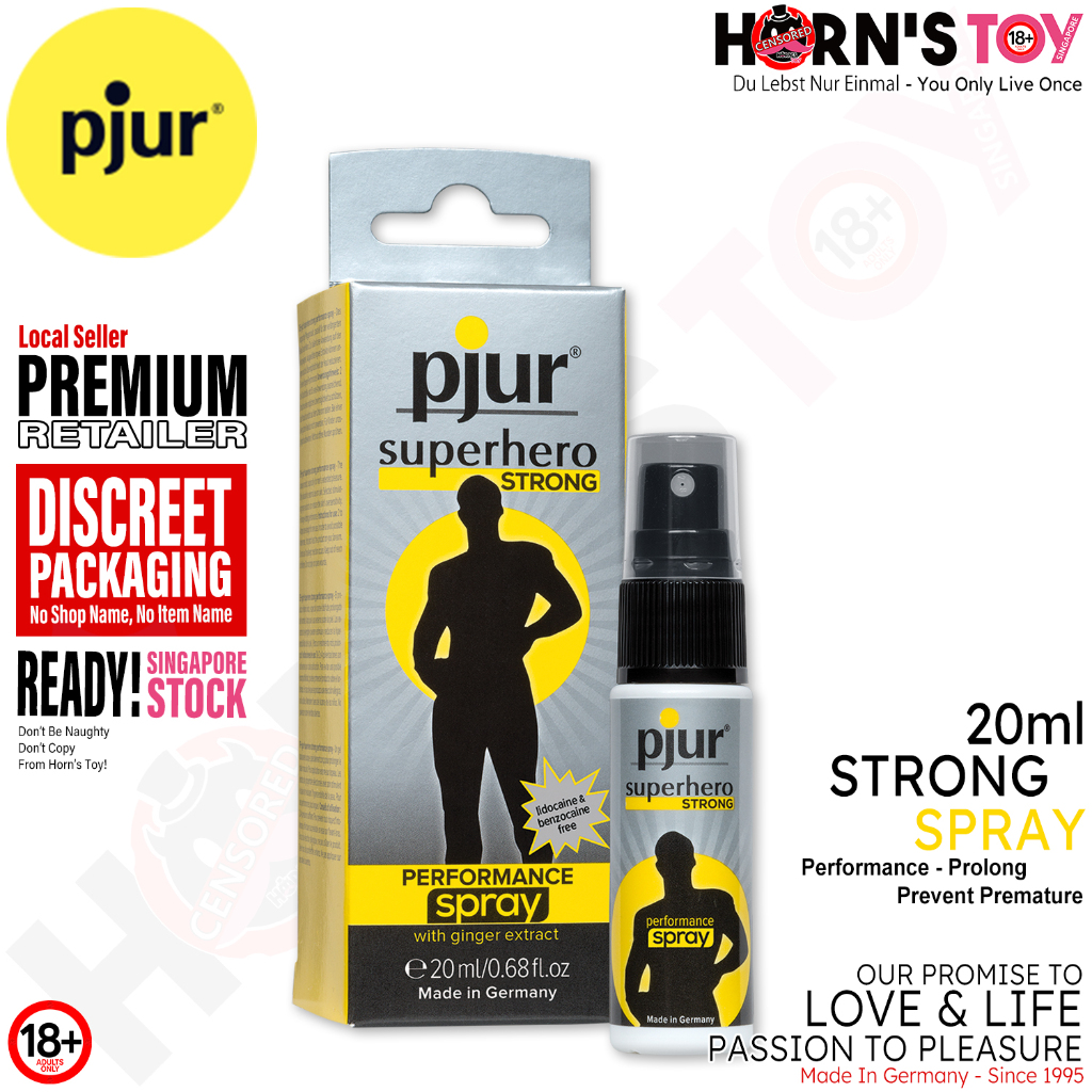 Pjur · Superhero Strong Performance Delay Spray For Men 20ml | Extender ...